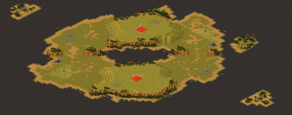 Island Divided (2) v1.0 [ by tkragon] - CnCmaps