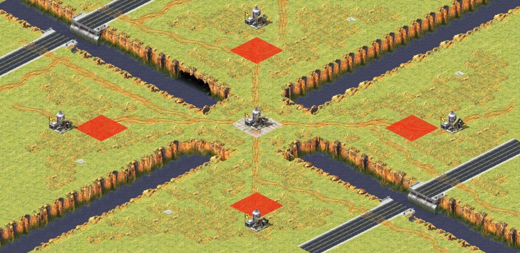 Oil in center - We have oil+bonus crate - CnCmaps